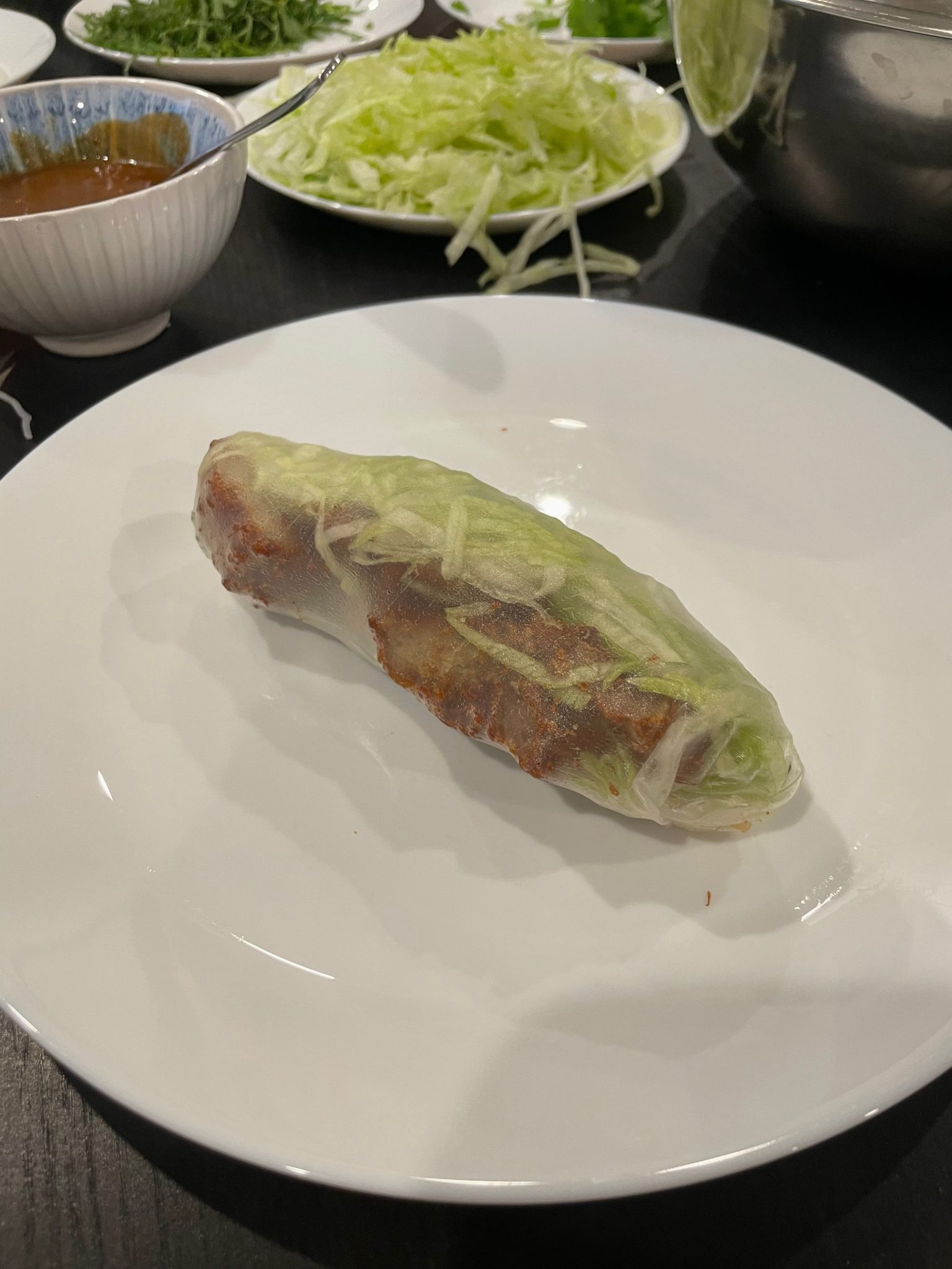 Lamyong Vegan Salted Crispy Chicken cold rolls – threepiecefeed